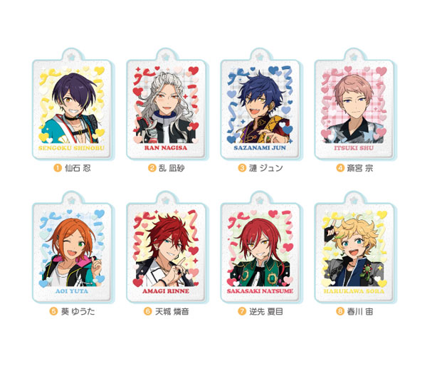 아미아미 on Twitter: "《앙상블 스타즈!!》 푸쿠라메 아크릴 키체인 2종 E 8개 BOX https://amiami.com/eng/detail?gcode=GOODS ...