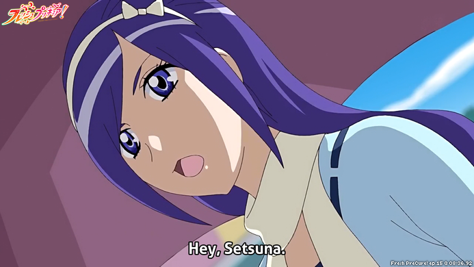 PreCure screenshots on Twitter: "Fresh PreCure! ep.15 @ 08:36.92 "Hey, Setsuna." #PreCure"