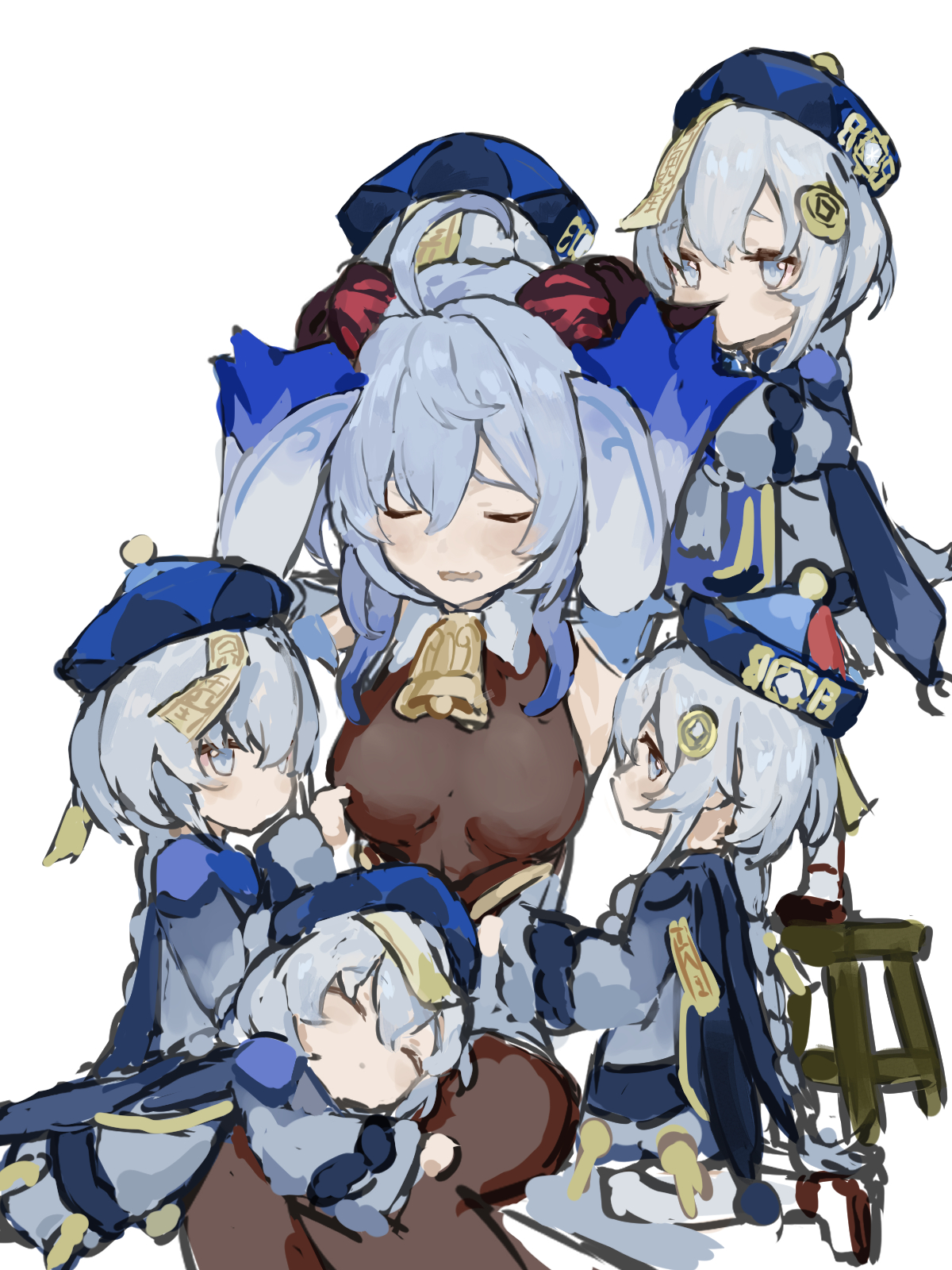 Ahchuh on Twitter: "77777777777(doodle) #GenshinImpact #原神 #Ganyu #Qiqi https://t.co/hNkkkTBMZb ...