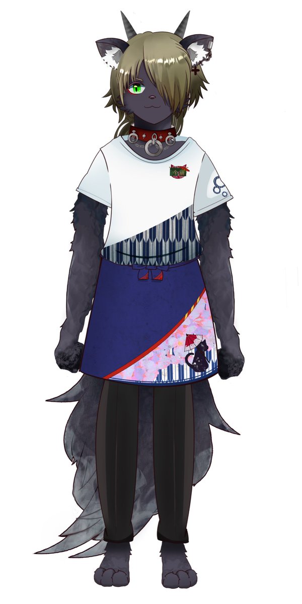 声音竜ぎる のんびり気だるげ居酒屋Vtuber on Twitter: "黒猫獣人と竜人のハーフの黒猫竜人! 居酒屋 仐猫 気怠げ店主Vtuberの声音竜ぎるだよ〜♪ YouTube:http ...