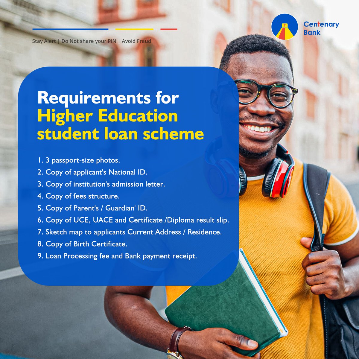 Centenary Bank on Twitter: "Afford costs for Higher education now with ...