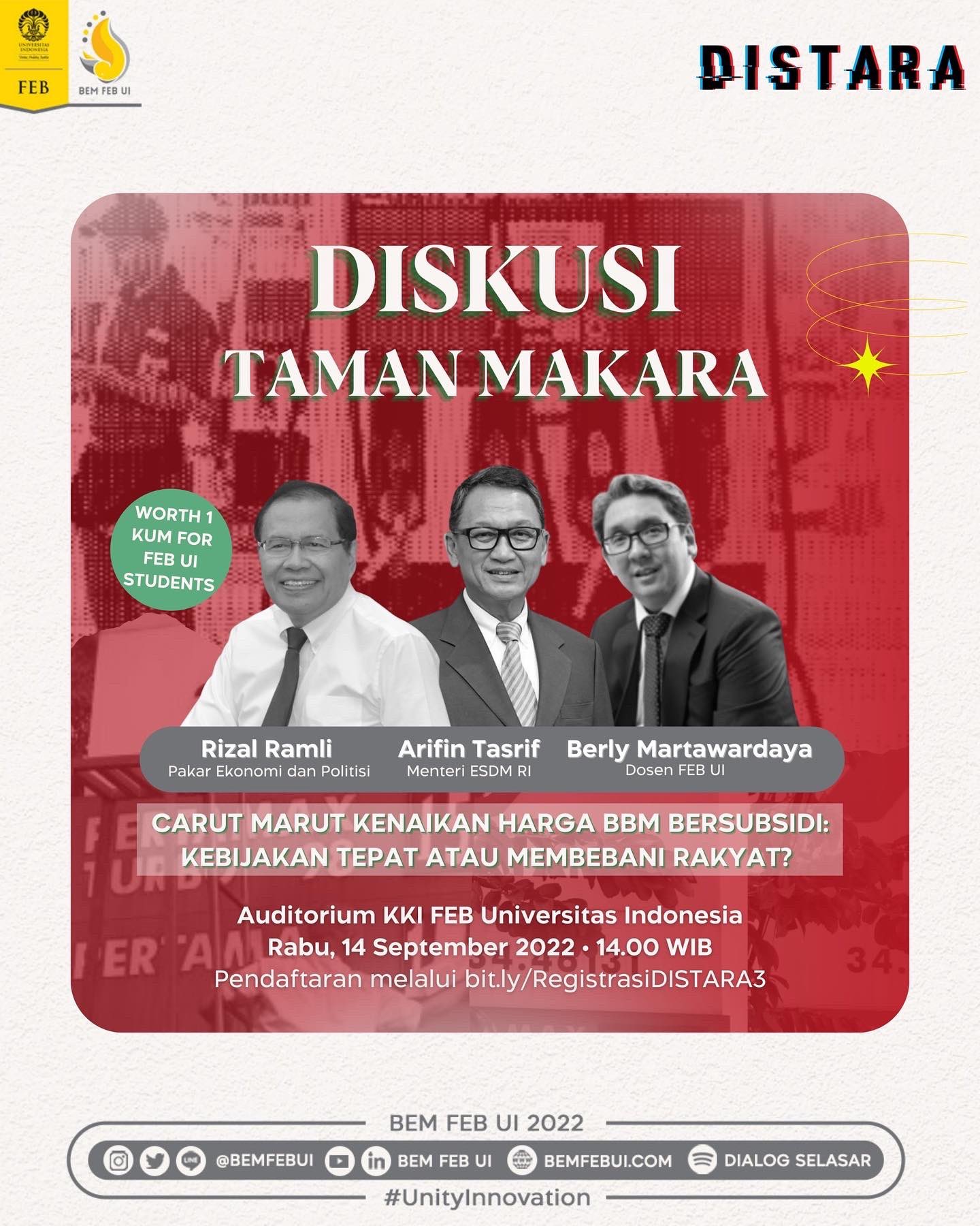 BEM FEB UI on Twitter: "[DISTARA Volume 3] Pada 3 September lalu, Pemerintah RI resmi menaikkan ...