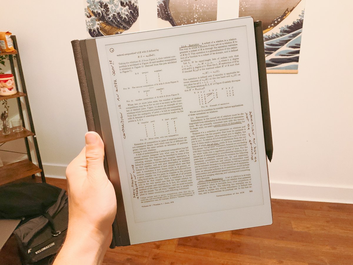 Notes on A Relational Model of Data for Large Shared Data Banks ...