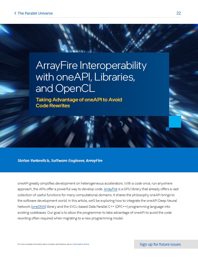 Ogawa Tadashi On Twitter Exciting Updates At Arrayfire Sep 8 2022