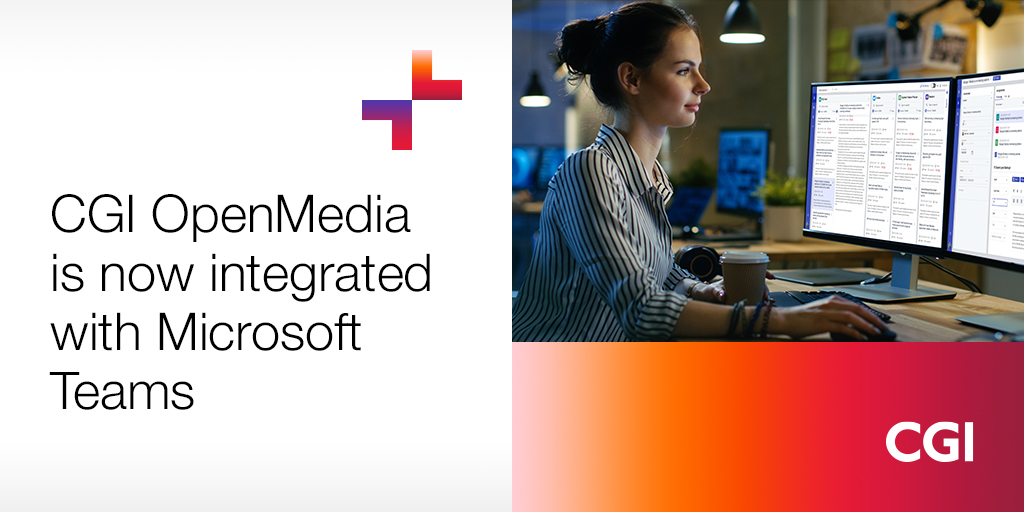 CGI on Twitter: "We are pleased to announce that we have integrated CGI OpenMedia end-to-end ...