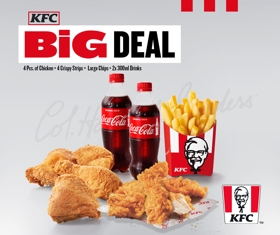 KFC Ghana on Twitter: "At KFC, every day is a 𝐁𝐈𝐆 𝐃𝐄𝐀𝐋! 🍗🍗😋 Where they party dey today ...