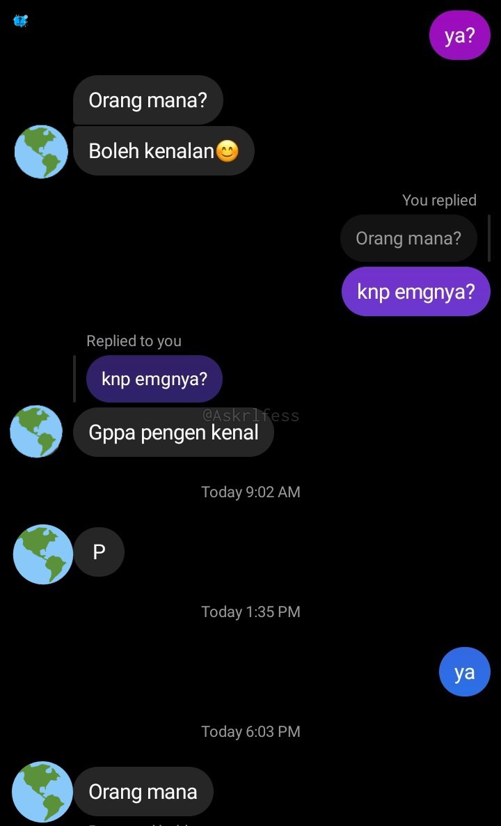 Askrlfess on Twitter: "[askrl] isshhh ini aku blok apa gimana ya? dia ngajak kenalan terus, aku ...