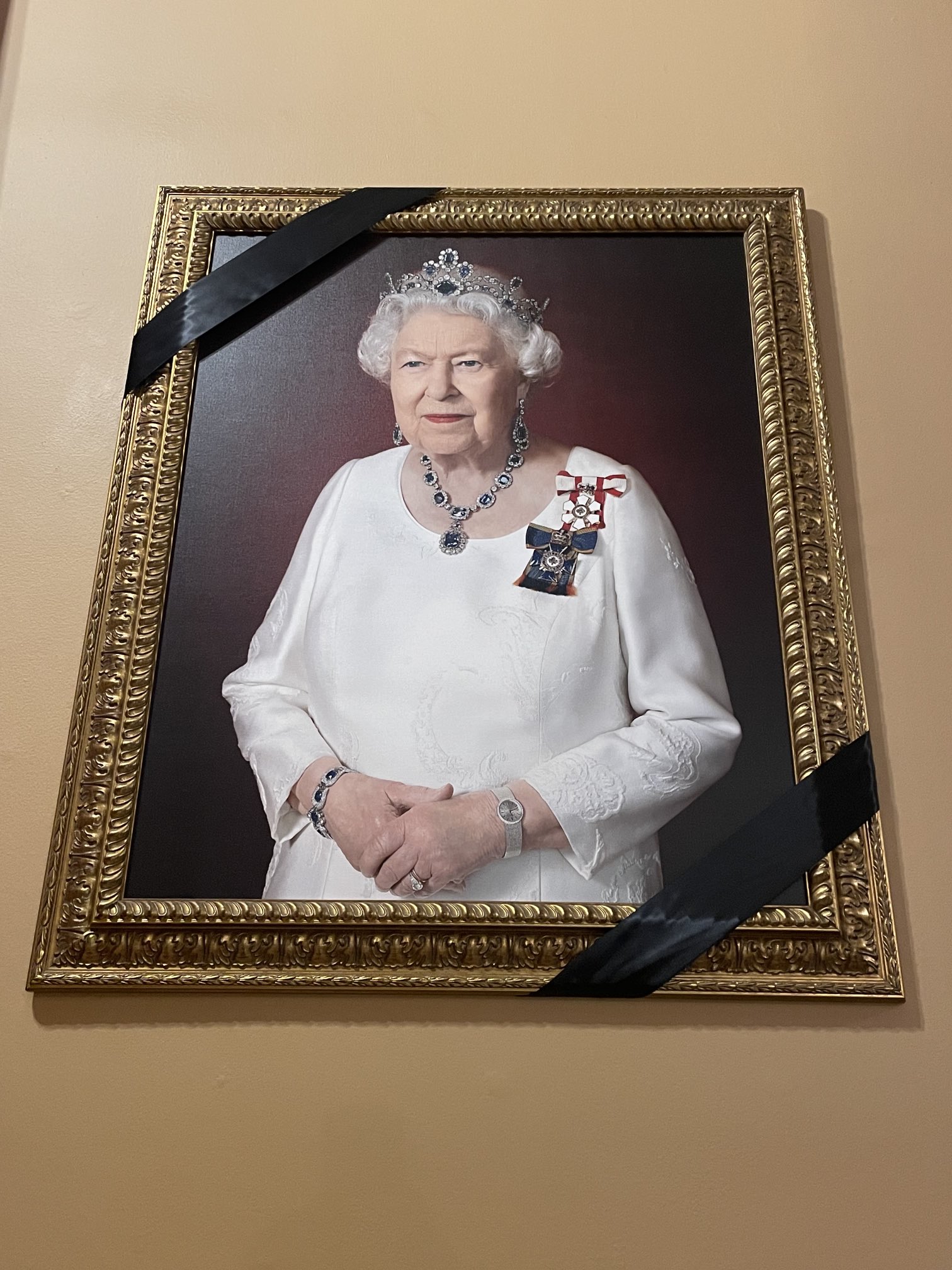 Queen Elizabeth 2 Official Portrait