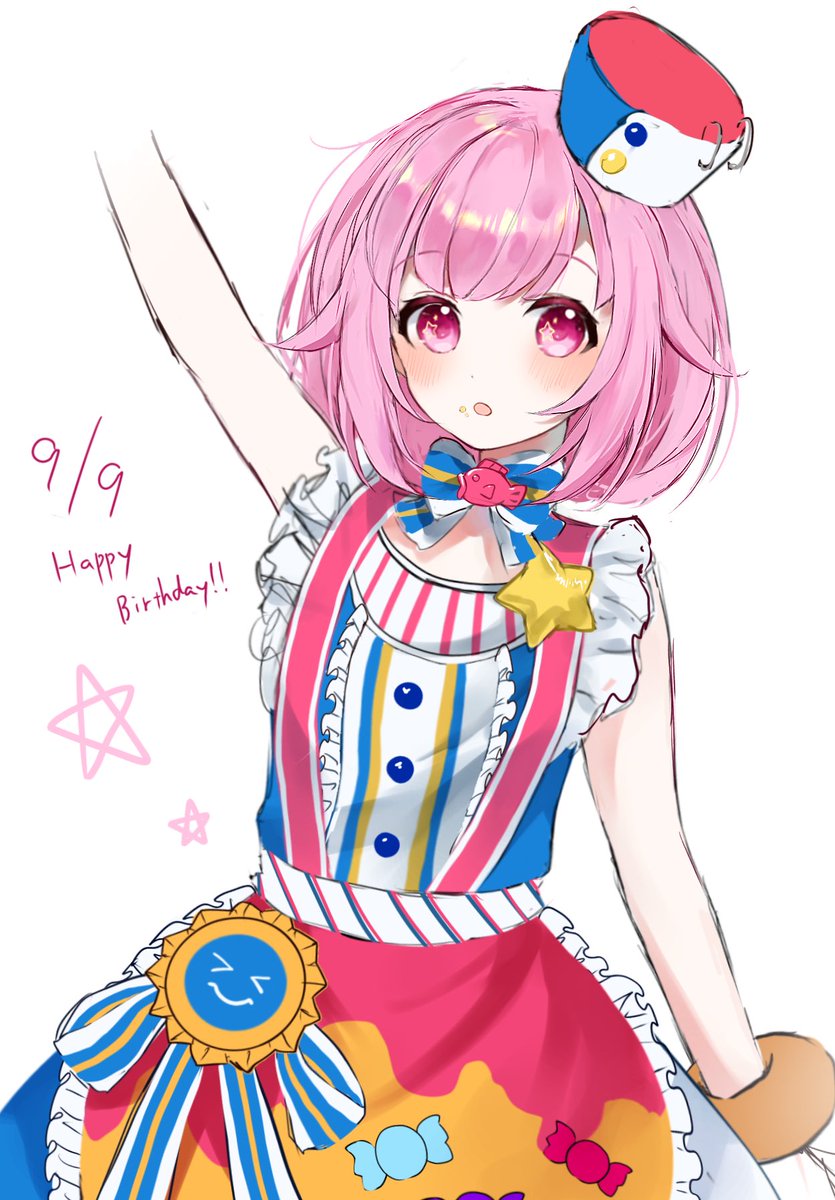 鳳えむ「力尽きた #prsk_FA #鳳えむ誕生祭2022 」|もなか食のイラスト