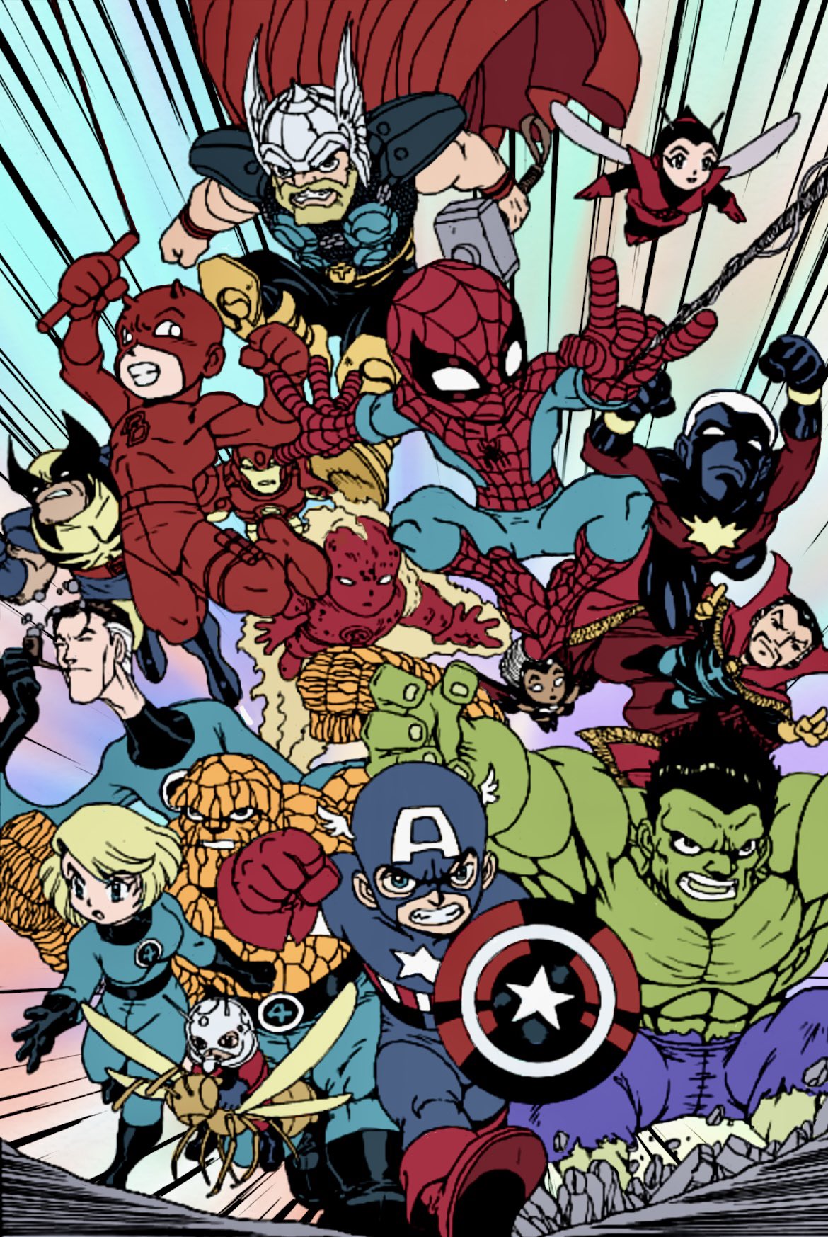 Classic Marvel Comics Wallpaper