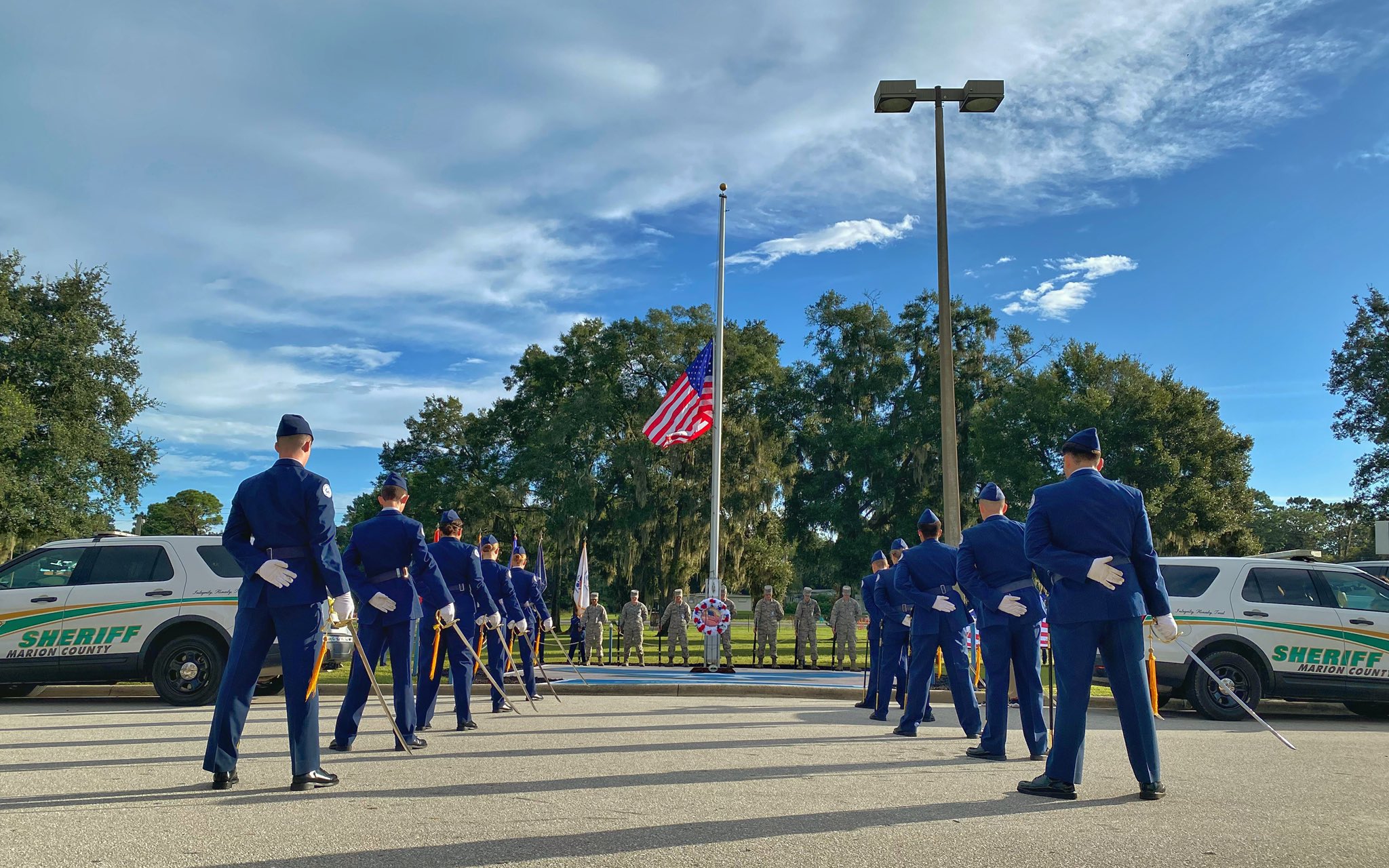 AFJROTC FL-931st on Twitter: "9/11 Remembrance this morning. The cadets ...