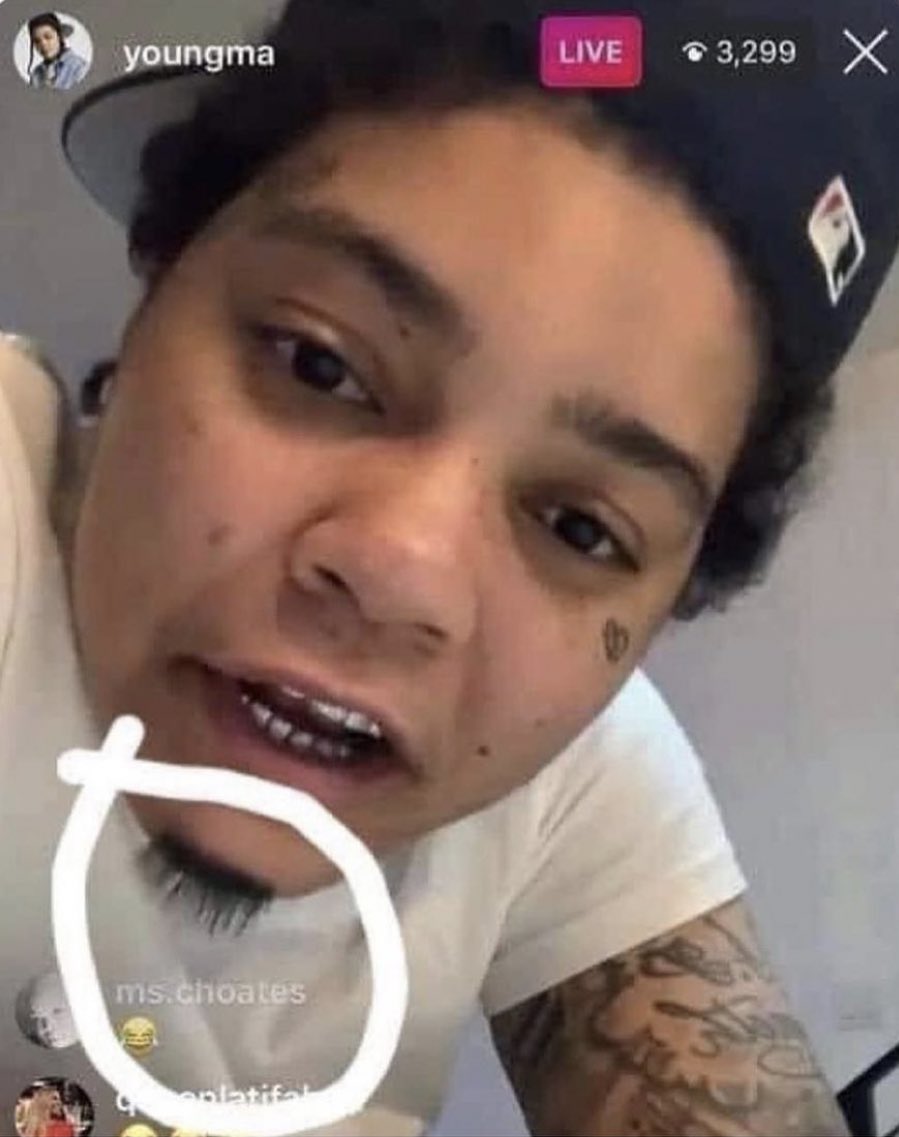 . on Twitter: "RT @raphousetv2: Never Forget when Young MA used a Lash as a fake beard 🧔‍♀️😭😭😭😂😂 ...