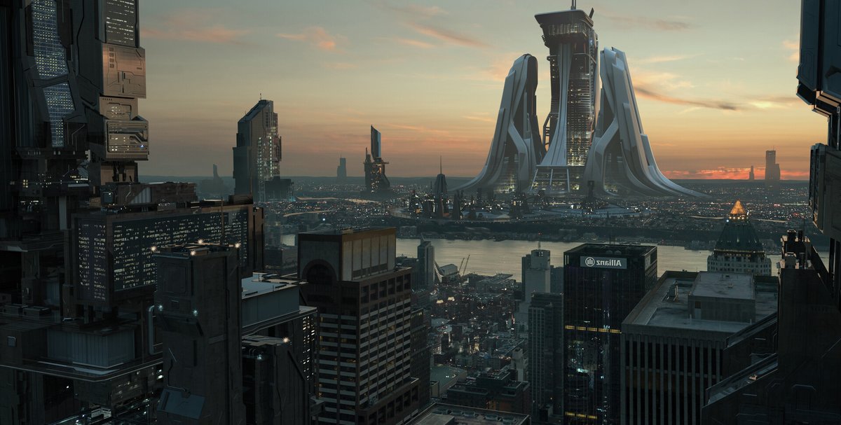 KitBash3D on Twitter: ""Personal Practice" by concept artist Kai Chen using our Sci-Fi ...