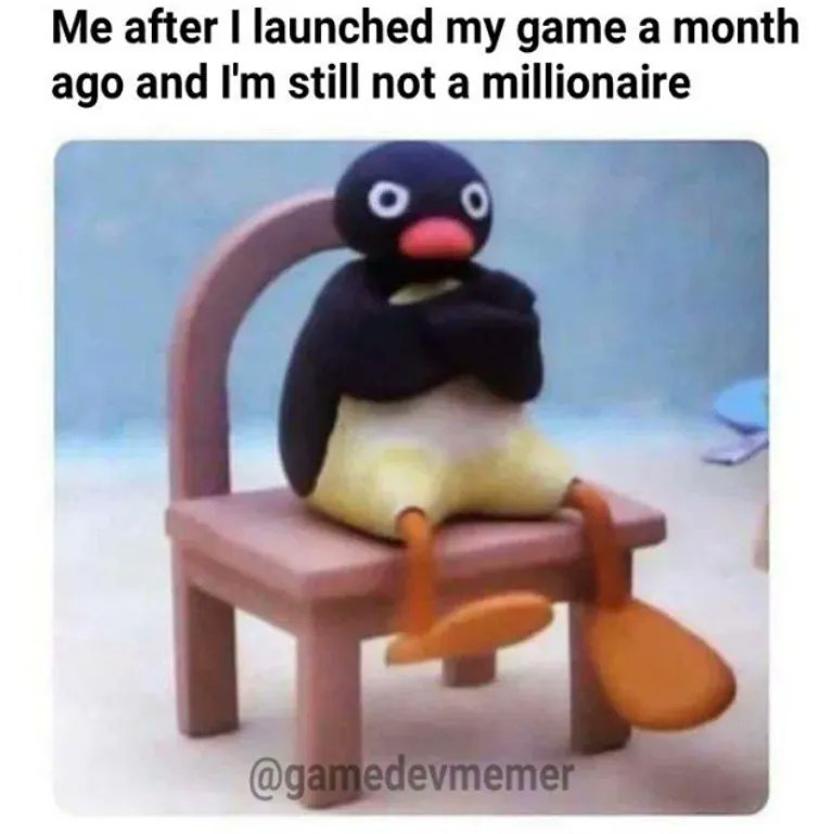 Gamedevtv On Twitter All In Good Time Right 😋 Credit Gamedevmemer