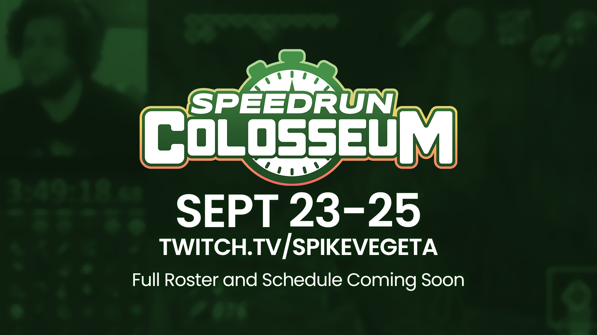 spikevegeta on Twitter: "Unbelievably excited to announce Speedrun Colosseum, the next great ...
