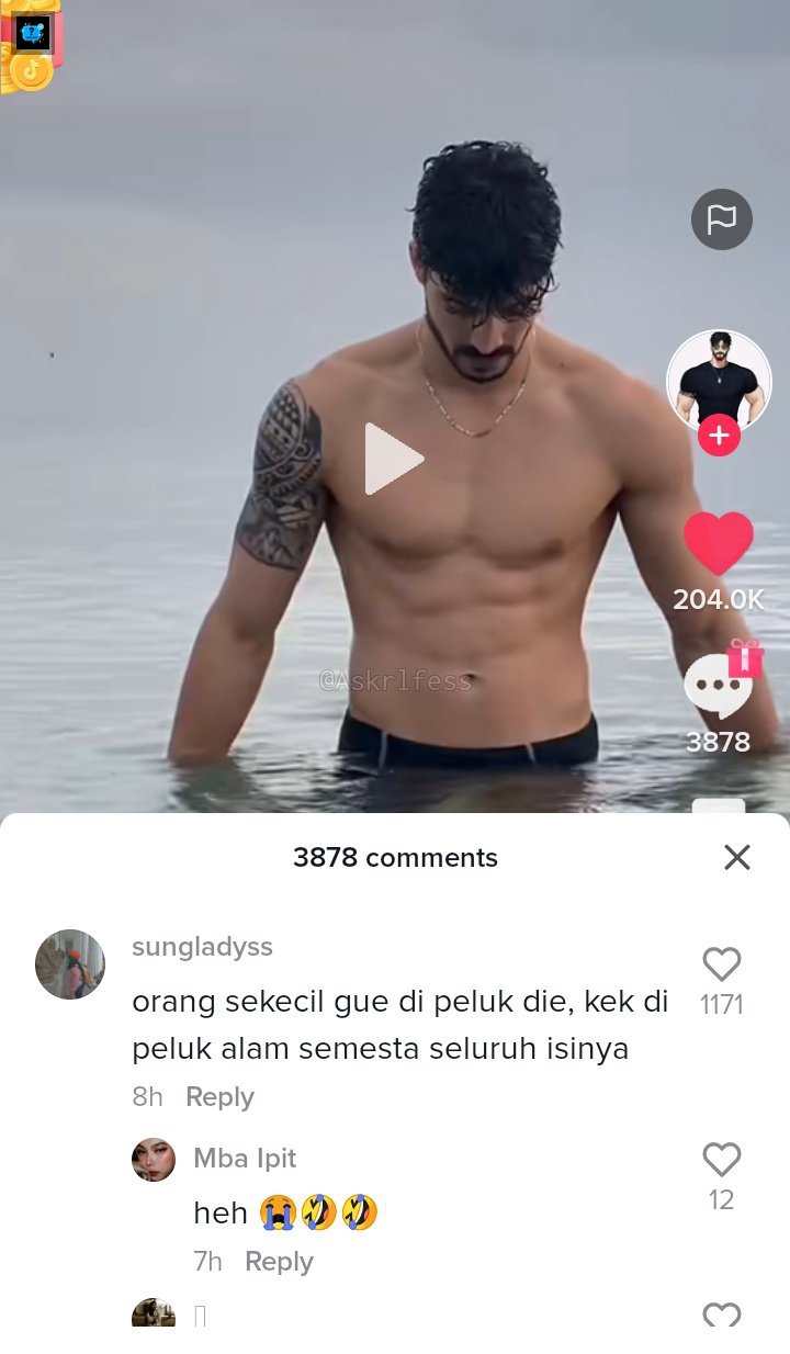 Askrlfess on Twitter: "Komenan orang2 di tiktod kenapa mood bgt dahh 🤣 ...