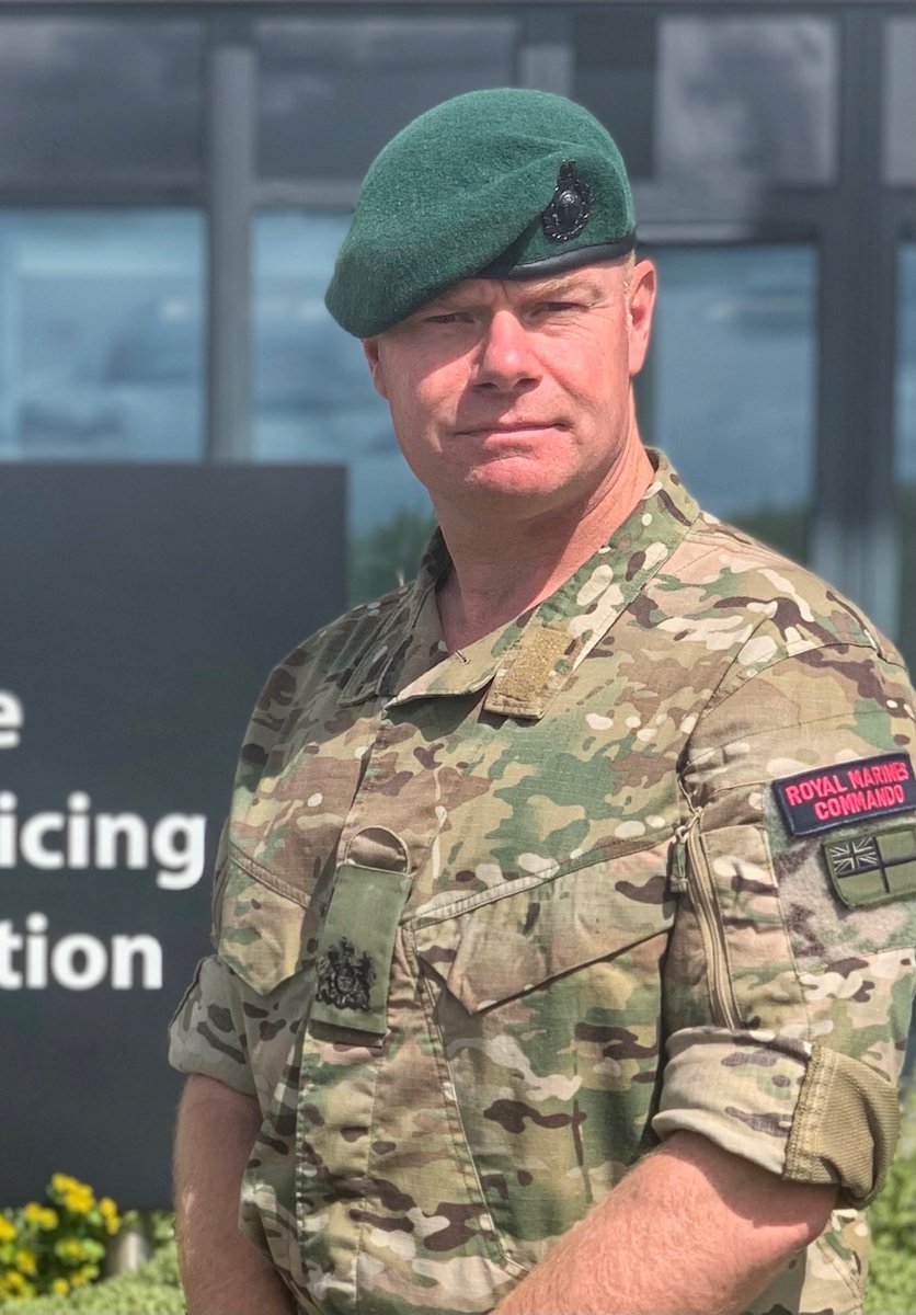 Commandant General Royal Marines on Twitter: "I am delighted to welcome WO1 Jamie Wright ...