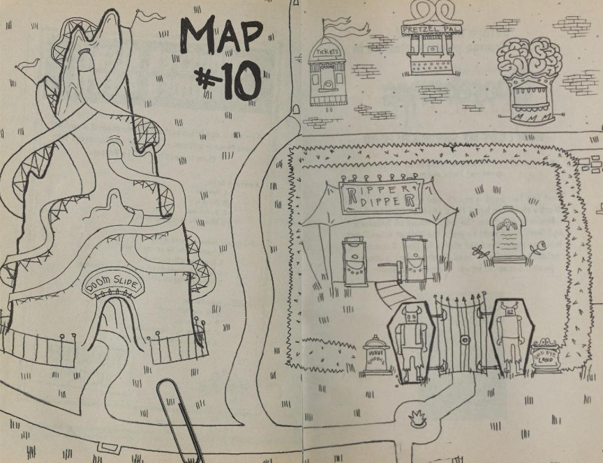 Goosebumps Horrorland Map