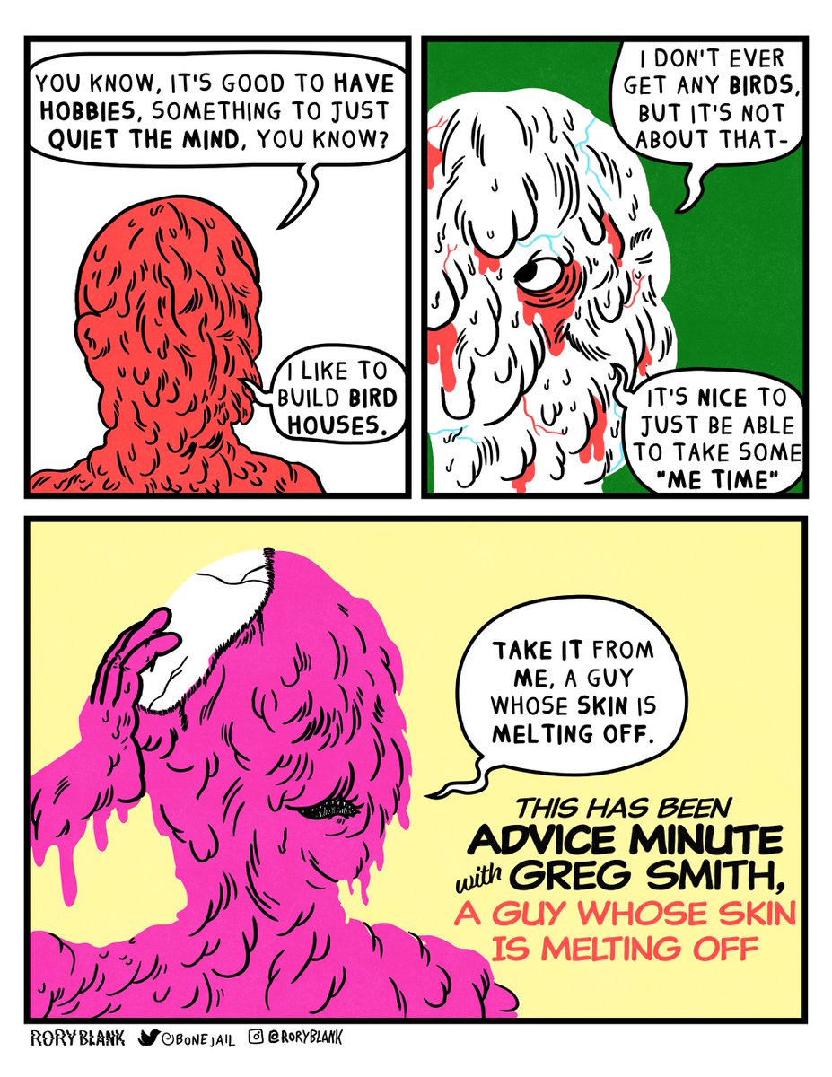 「touch the art 」Rory Blankの漫画