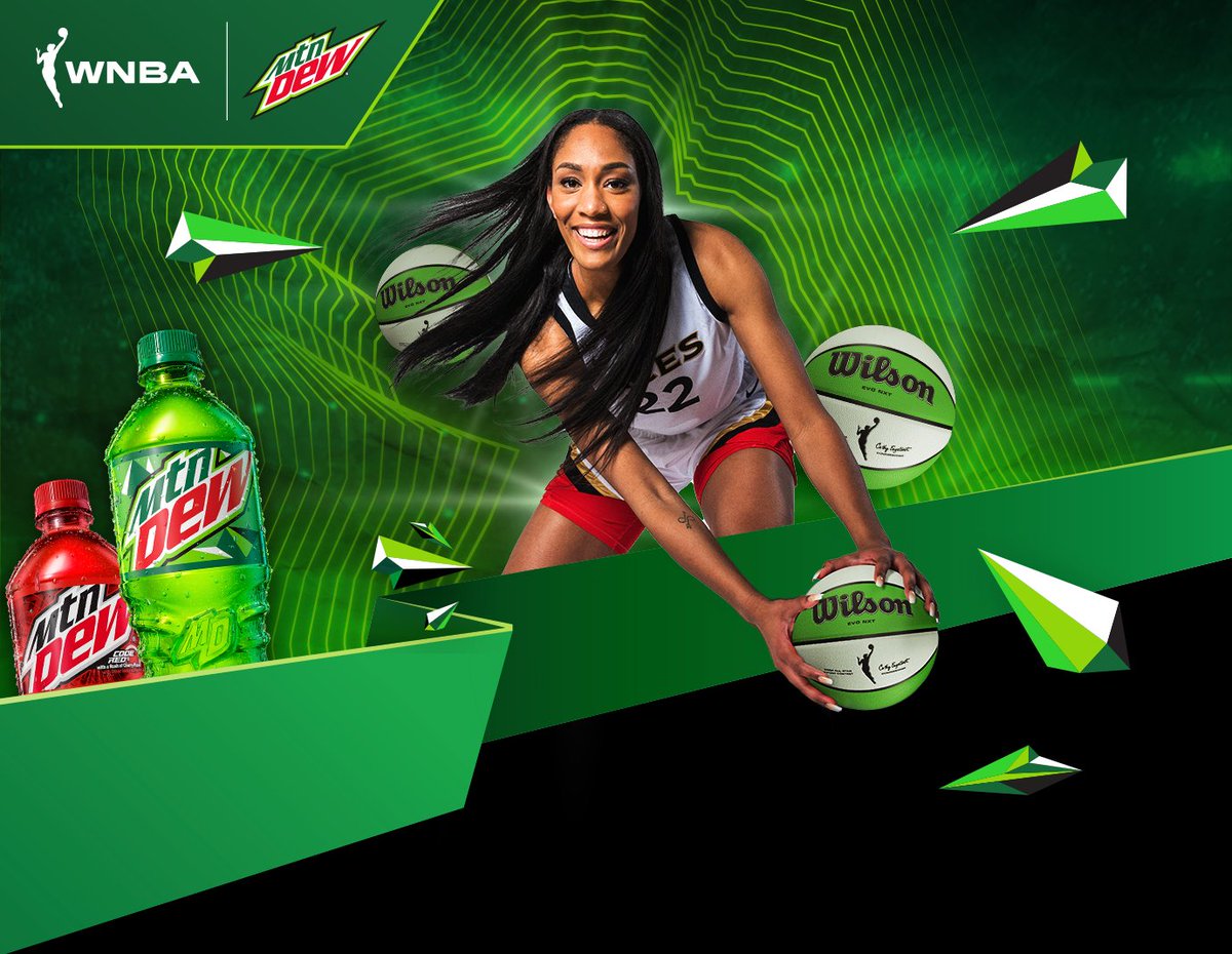 Mountain Dew® on Twitter: "TWO-TIME! Congrats to @_ajawilson22 on her second MVP, plus DPOY! 💪 # ...