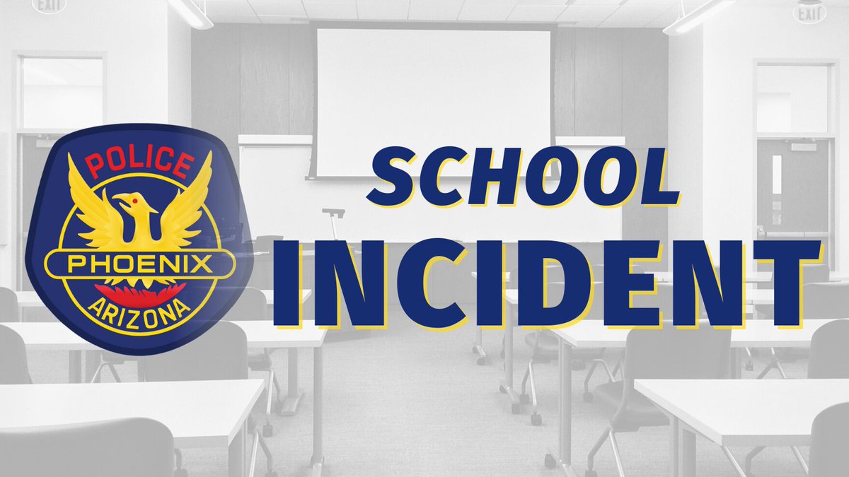 Phoenix Police on Twitter: "Central High School is on lockdown. Police are responding to a fight ...
