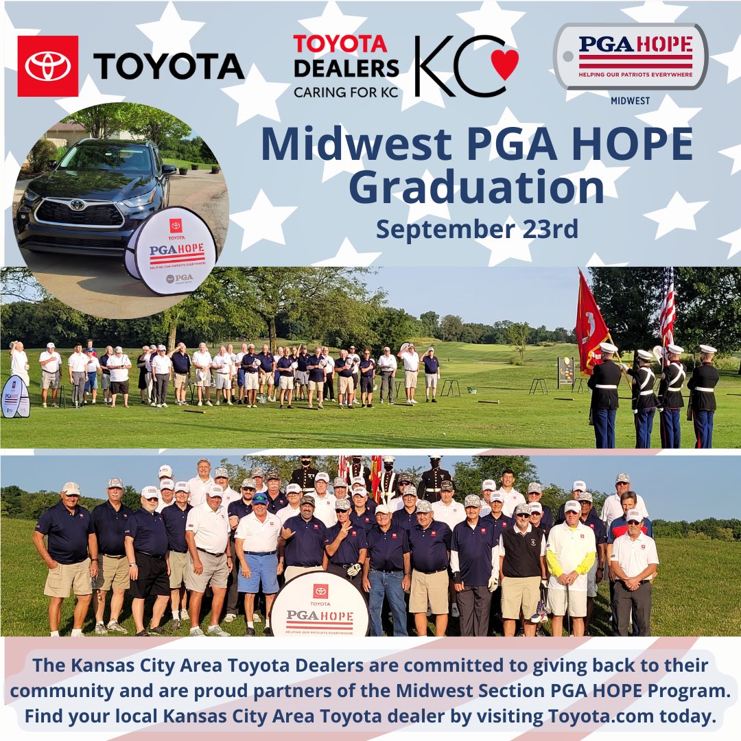 Midwest PGA on Twitter: "Our PGA HOPE Graduation is exactly 2 weeks away! Another great year for ...