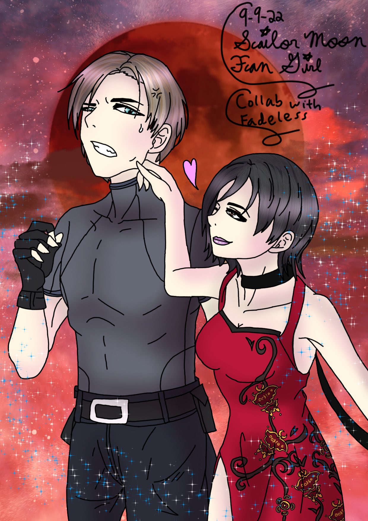 Ada Wong And Leon