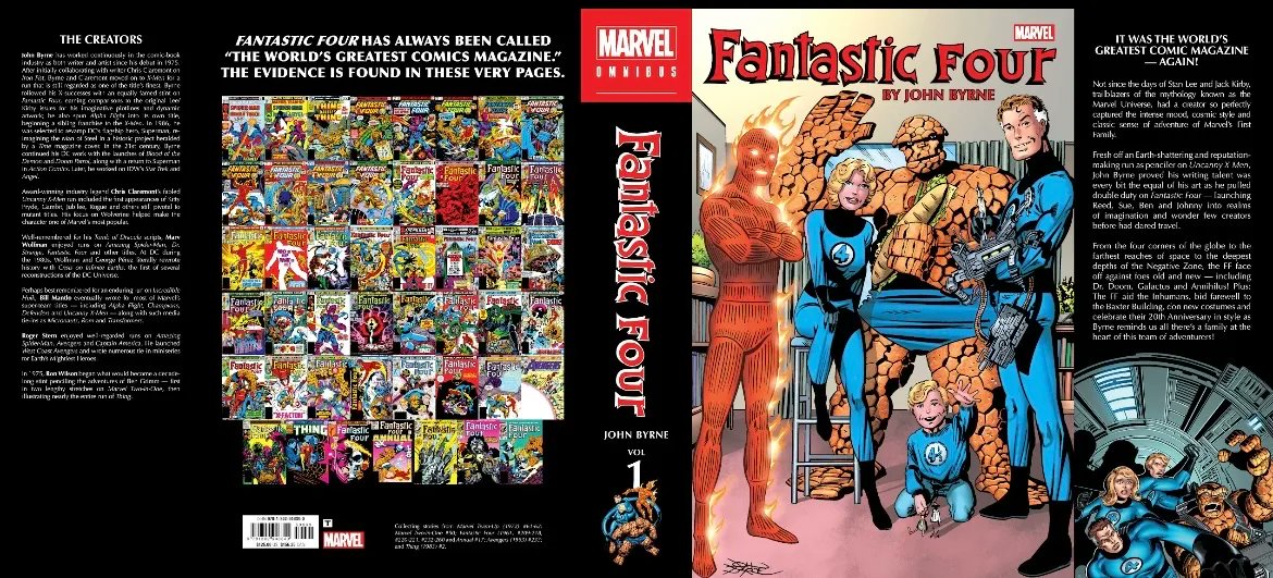 John Byrne Fantastic Four Omnibus