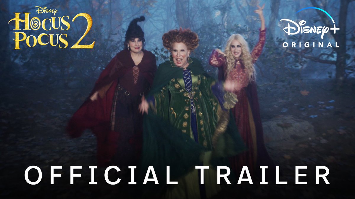 Pop Base on Twitter: "New trailer for ‘Hocus Pocus 2.’"