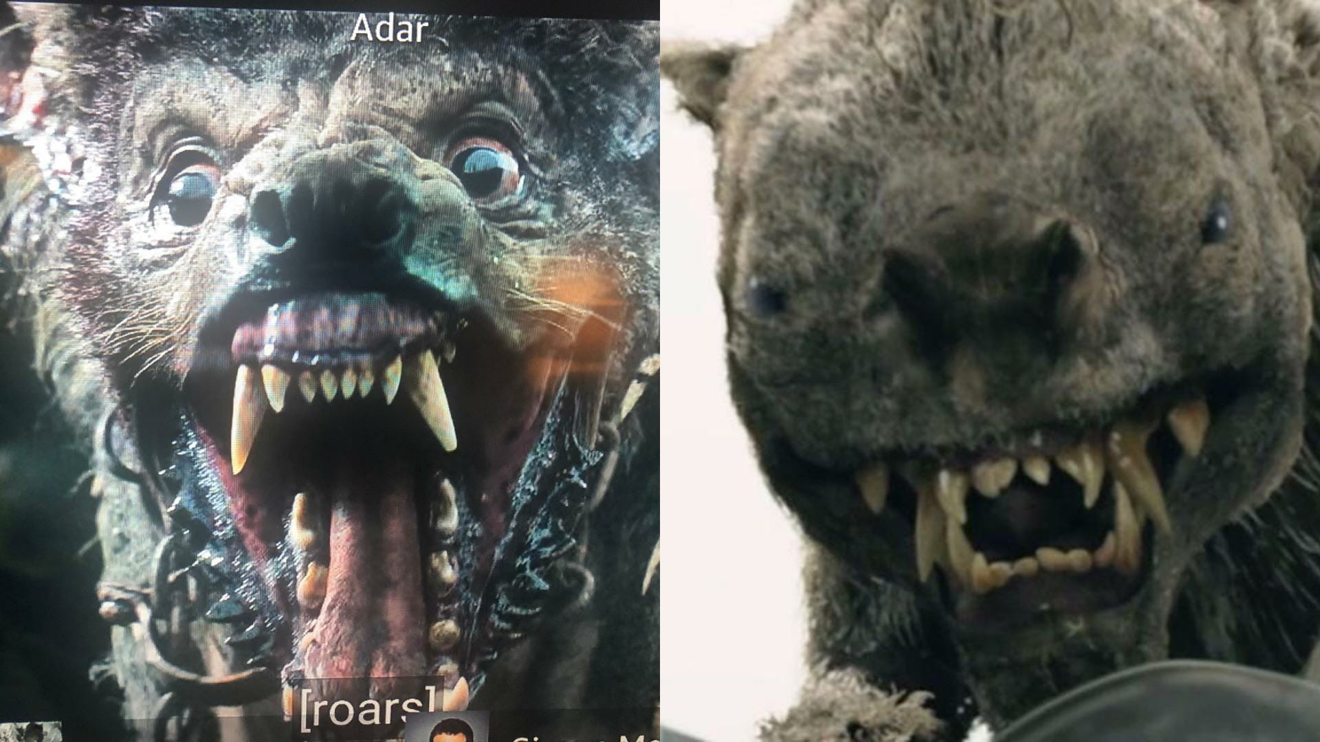 Wargs From The Lord Of The Rings