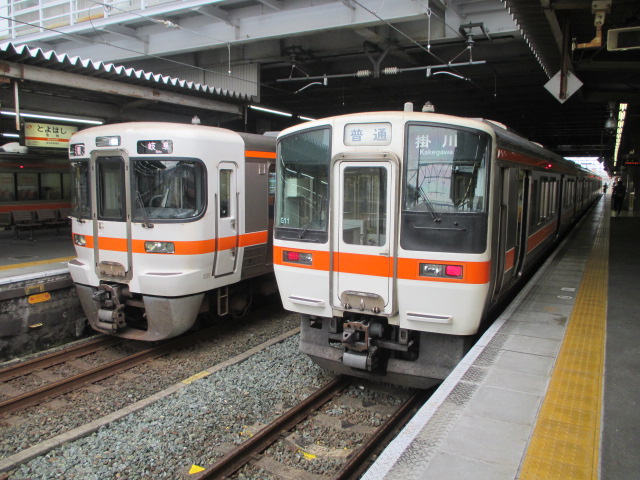 ゆき丸 on Twitter: "東海道本線313系、311系、211系5000番台 2018年9月 https://t.co/al5JEKo4vz" / Twitter