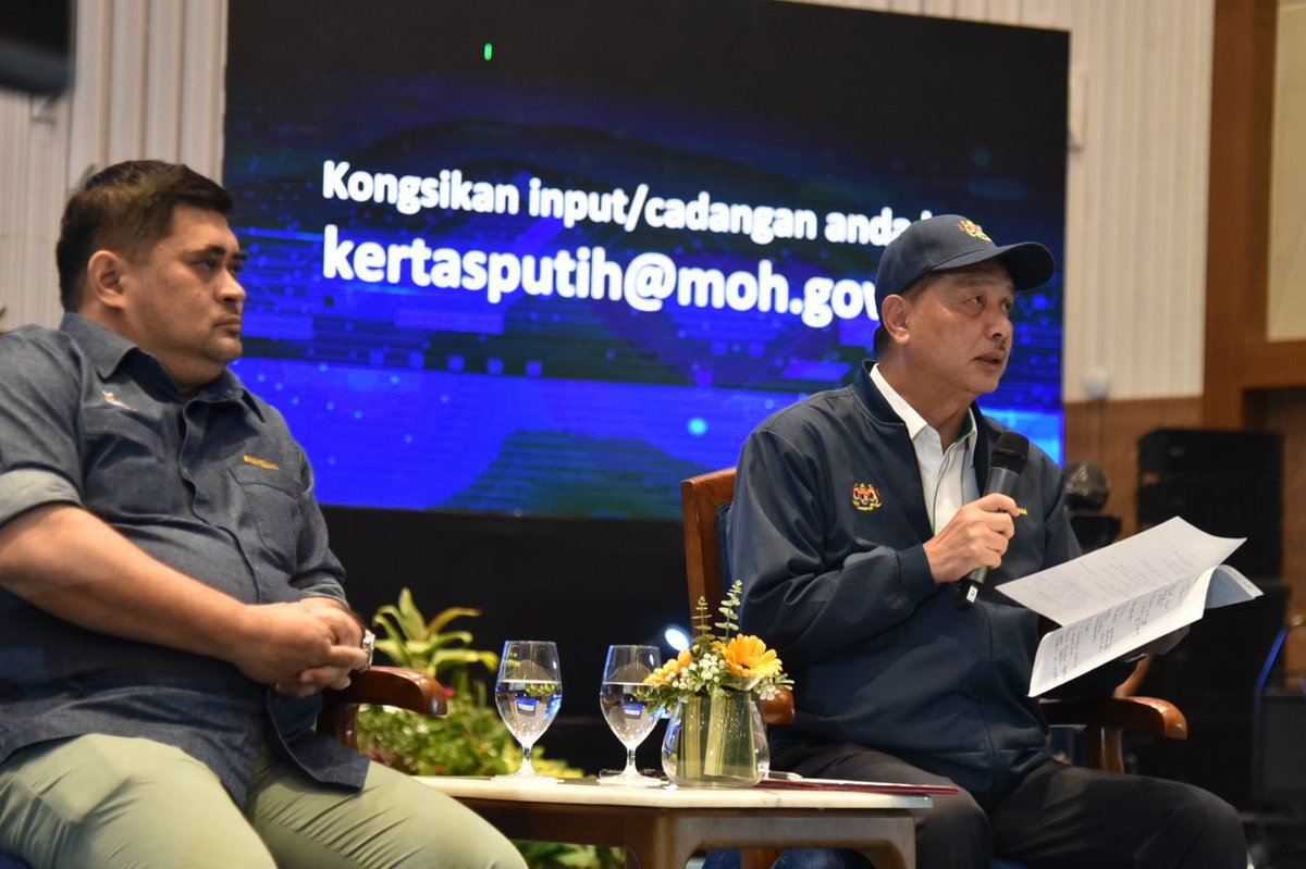 KKMalaysia🇲🇾😷 on Twitter: "YB @Khairykj, Menteri Kesihatan telah menghadiri sesi Townhall ...