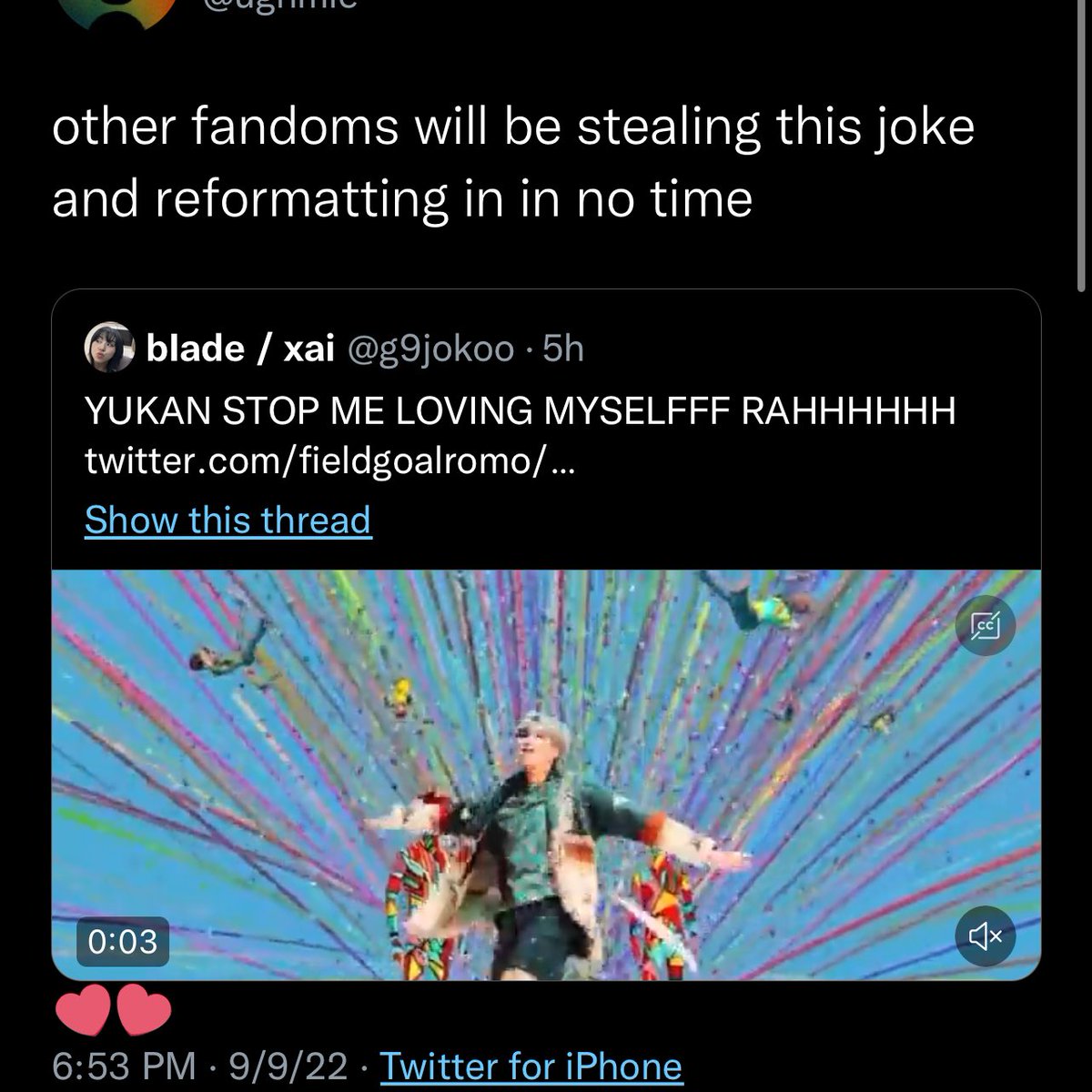 ⤮ on Twitter: "y’all just love claiming random ass shit 😭 plus other fandoms have been making ...