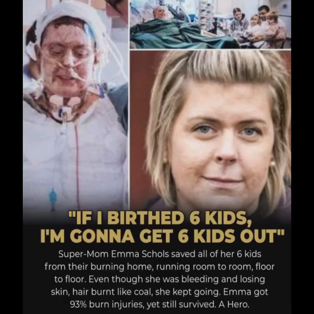 STORY THREAD!!! Emma Schols, mother of six, defied all odds when she ...