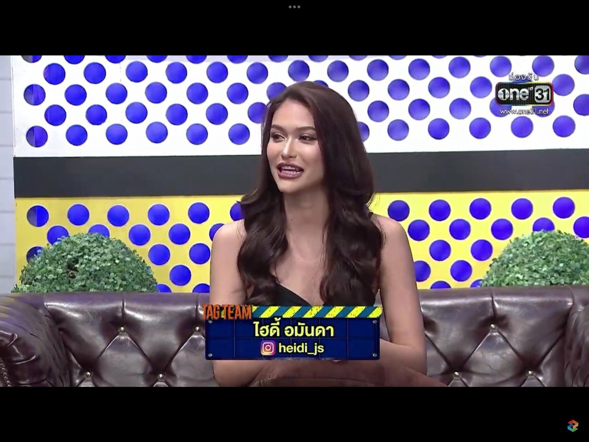 Pika on Twitter: "เจอใครก็ไม่รู้ในทีวี แต่เขาสวยมากกกกก HEIDI AMANDA JENSEN #ไฮดี้เล่นตลกWith ...