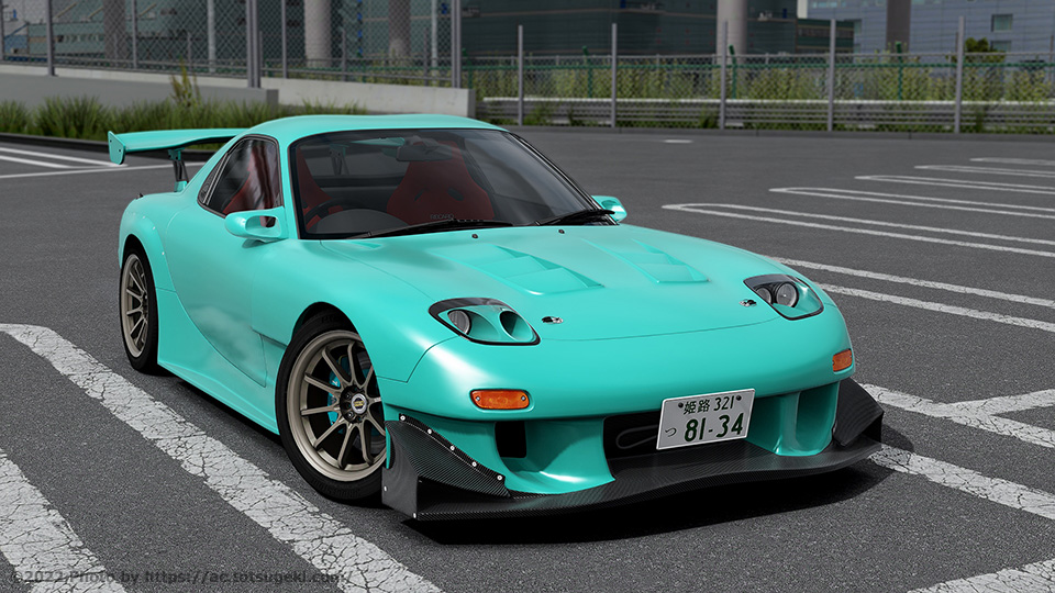 突撃アセットコルサ (AssettoCorsa) on Twitter: "RX-7 FD3S RE雨宮 Easy FINAL Spec. | Mazda RX-7 Re amemiya ...