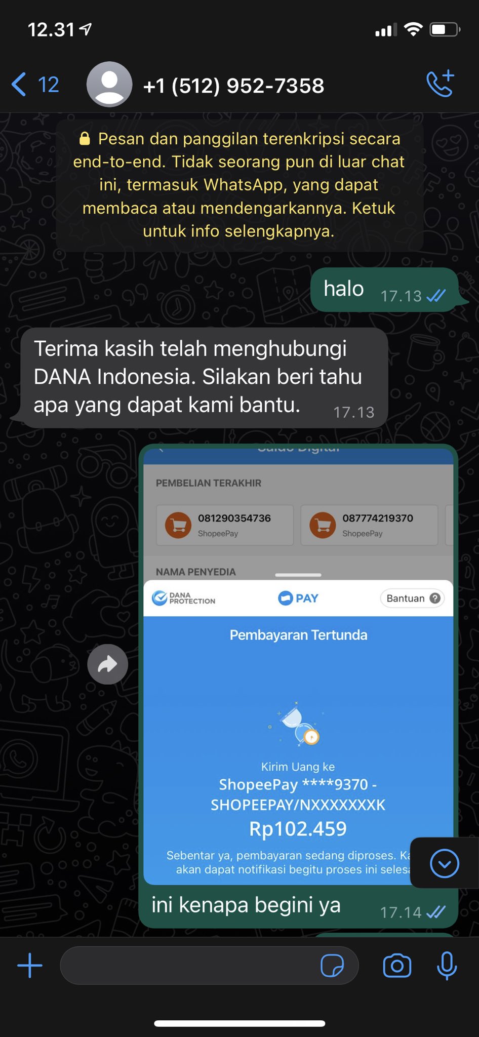 ny on Twitter: "kemarin pada tanggal 9 september saya menghubungi pihak ini karena mengaku ...