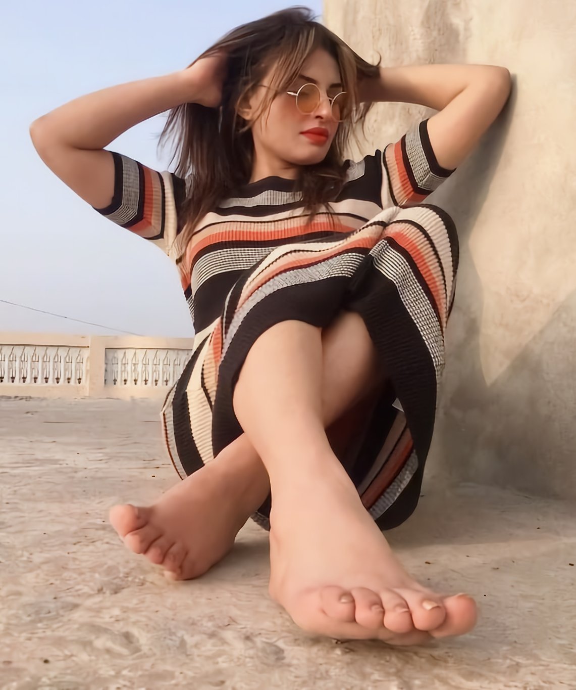 Foot Models India on Twitter: "Feet got a little dirty walking barefoot. Who wants to clean em ...