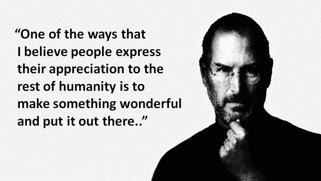 Recently 'Steve Jobs Archives' were released. Powerful messages from ...
