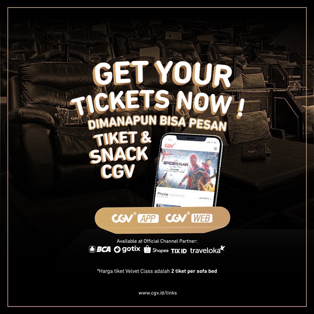 CGV Cinemas on Twitter: "Nonton #MiracleInCellNo7 & #MencuriRadenSaleh di Gold dan Velvet Class ...