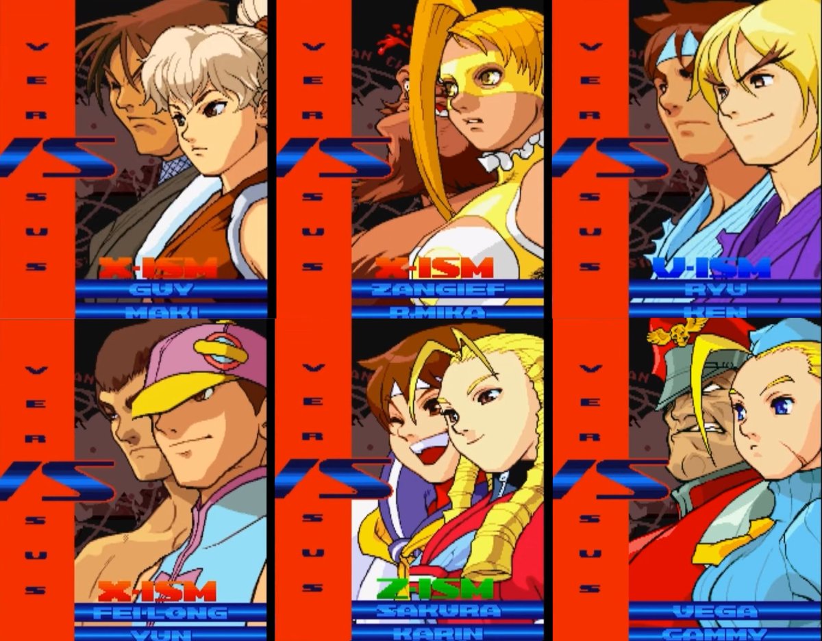 りょう＠Street Fighter on Twitter: "RT @ryo_redcyclone: 『ストZERO3↑↑』の「リバースドラマチックバトル(1対CPU2体)」、なかなかエモい ...