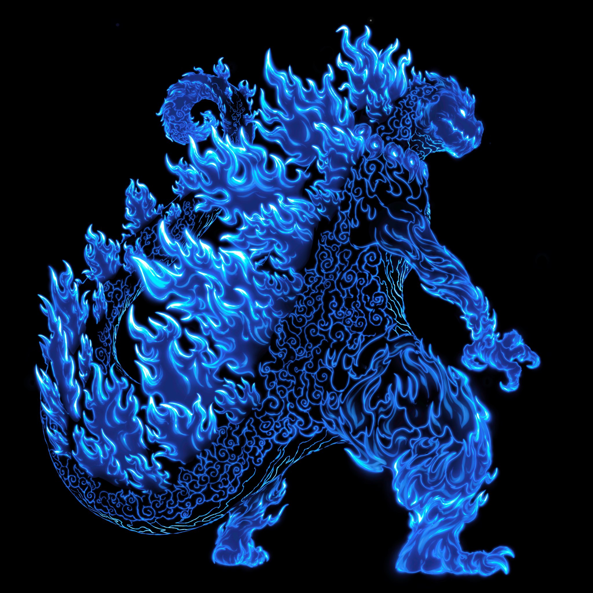 Godzilla Blue Fire 2022