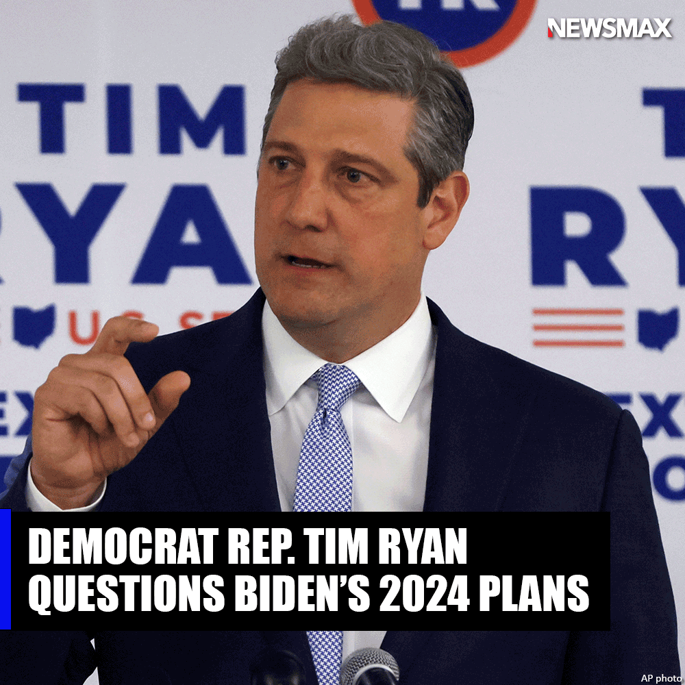 BAILING ON BIDEN?: On Thursday, Ohio Representative Tim Ryan publicly ...