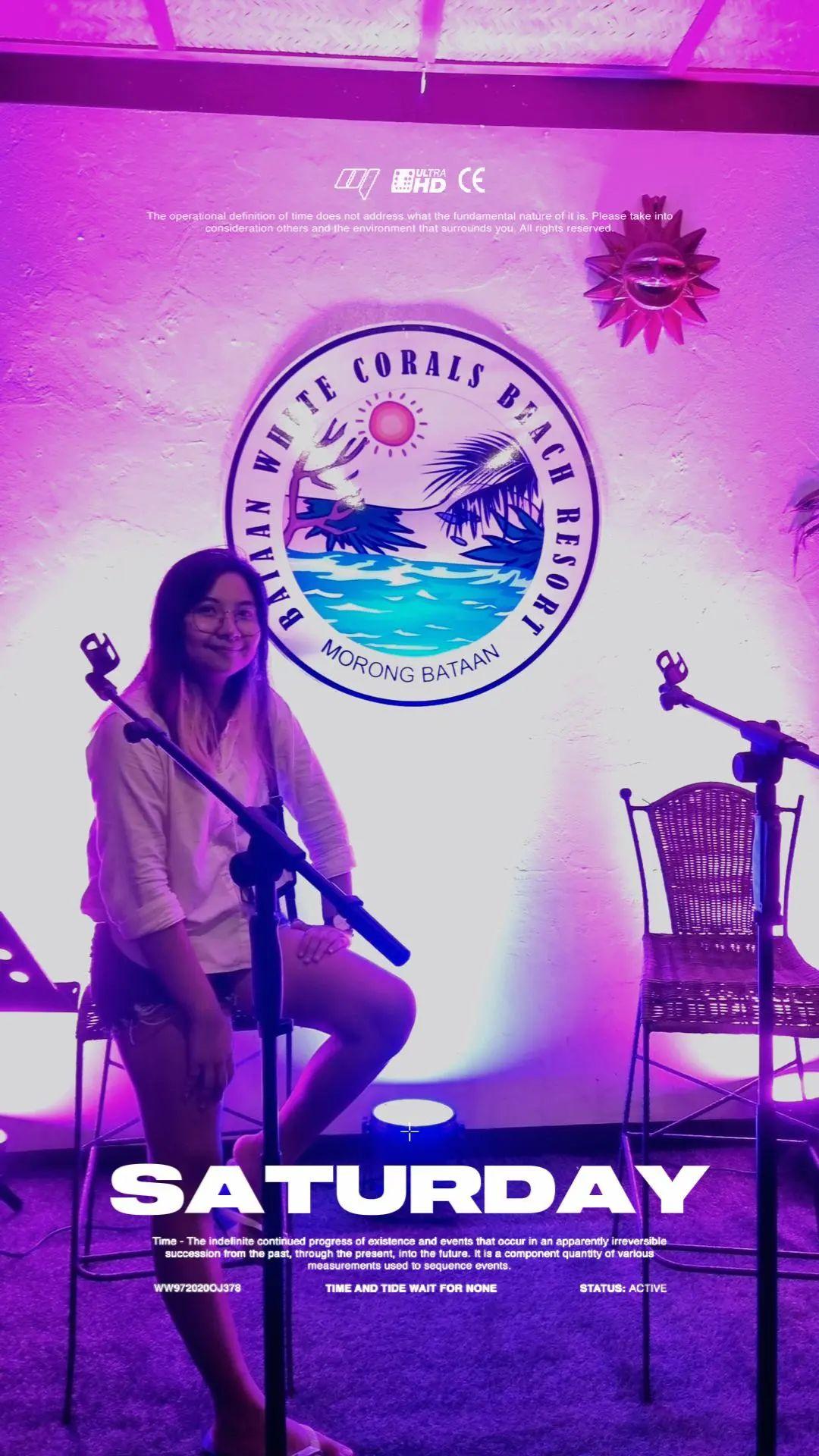 Jelly Laragan on Twitter: "Welcome to my accoustic night @ The White Coral Beach Resort HAHAHAHA ...