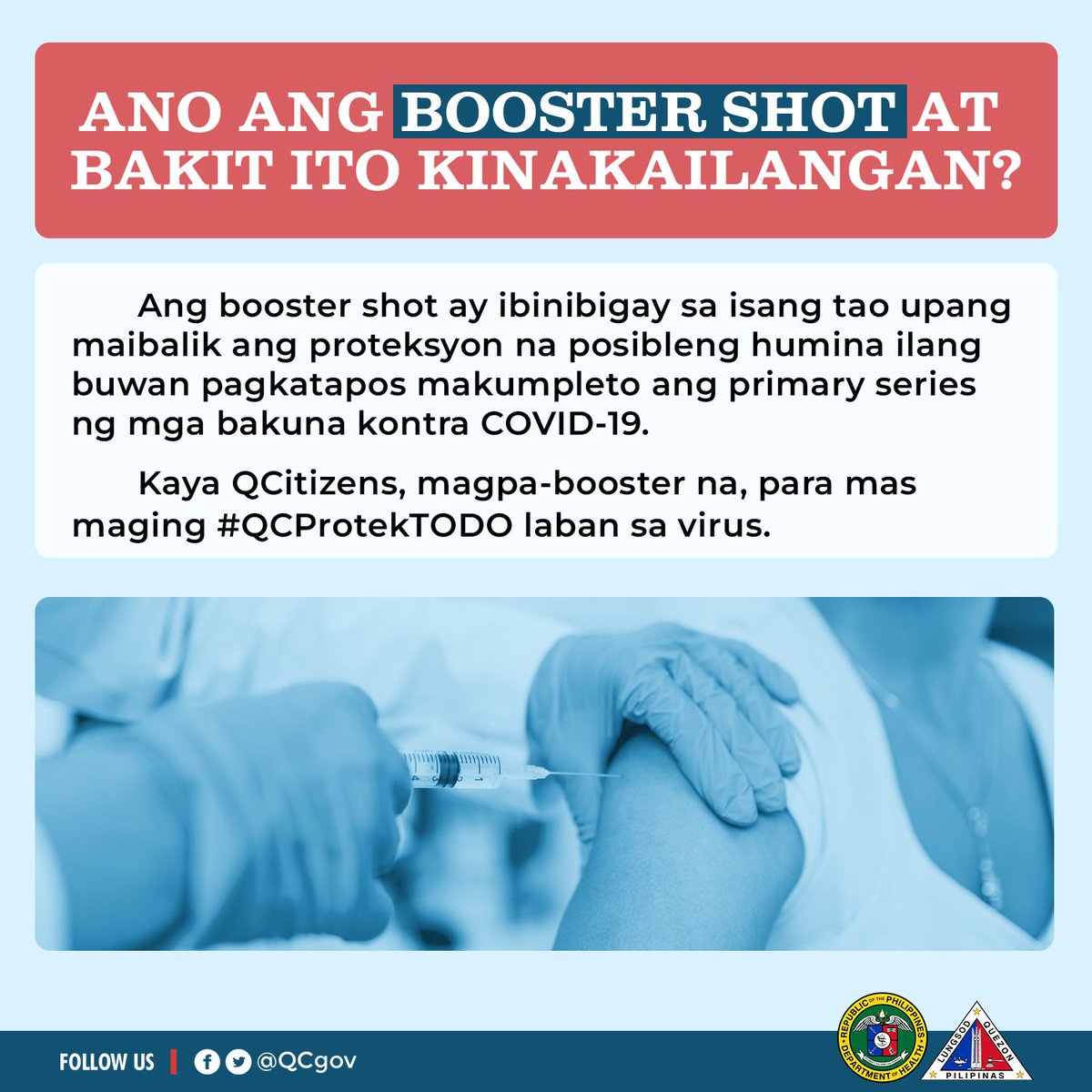 Quezon City Government On Twitter Qcitizens Magpa Booster Na Para