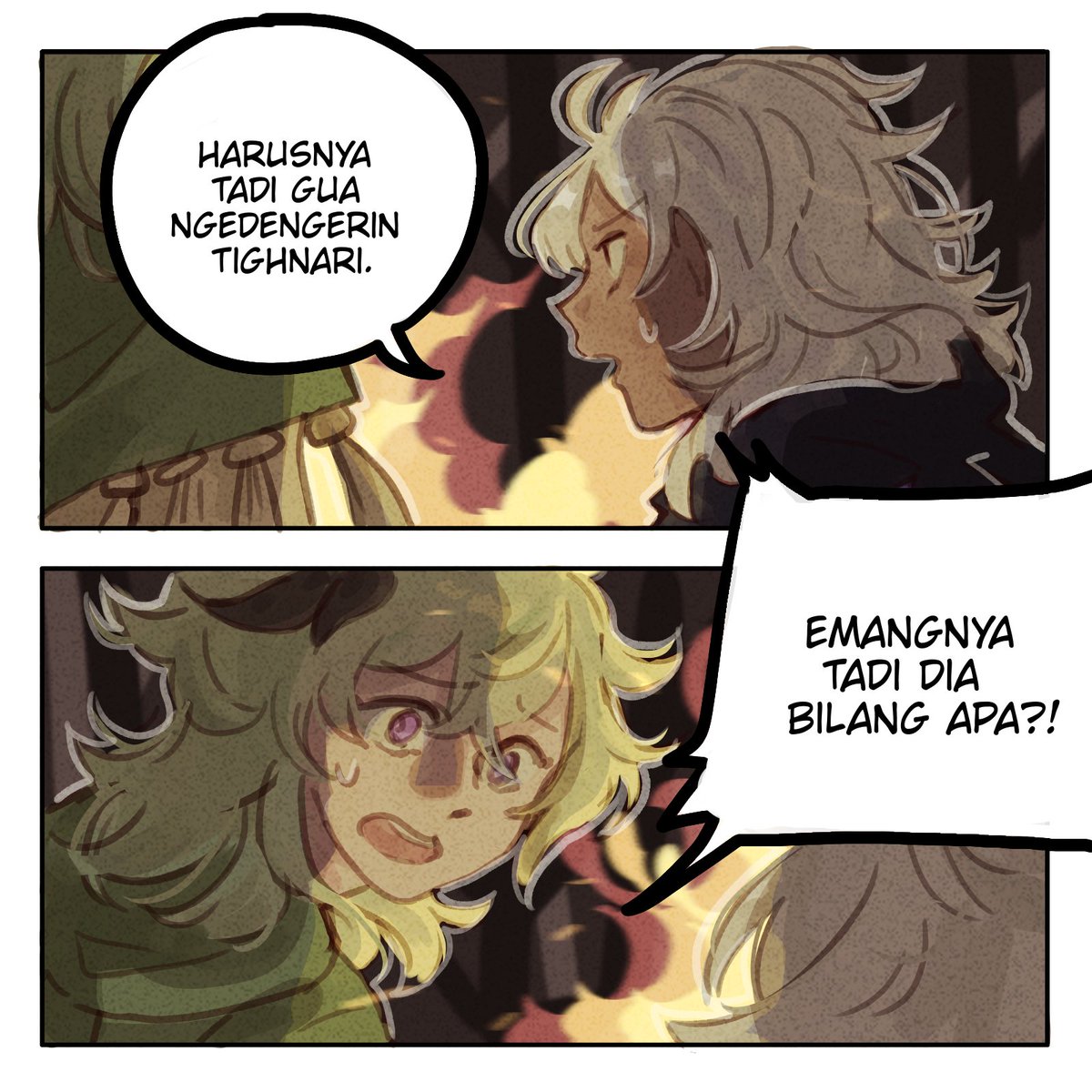 「This thought crossed my mind when Tighnari said "Have a whif」Paw 🐾: in ...