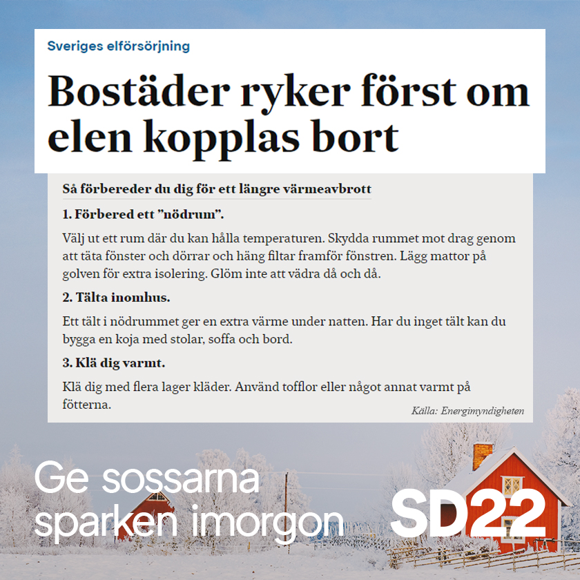 Sverigedemokraterna (@sdriks) / Twitter