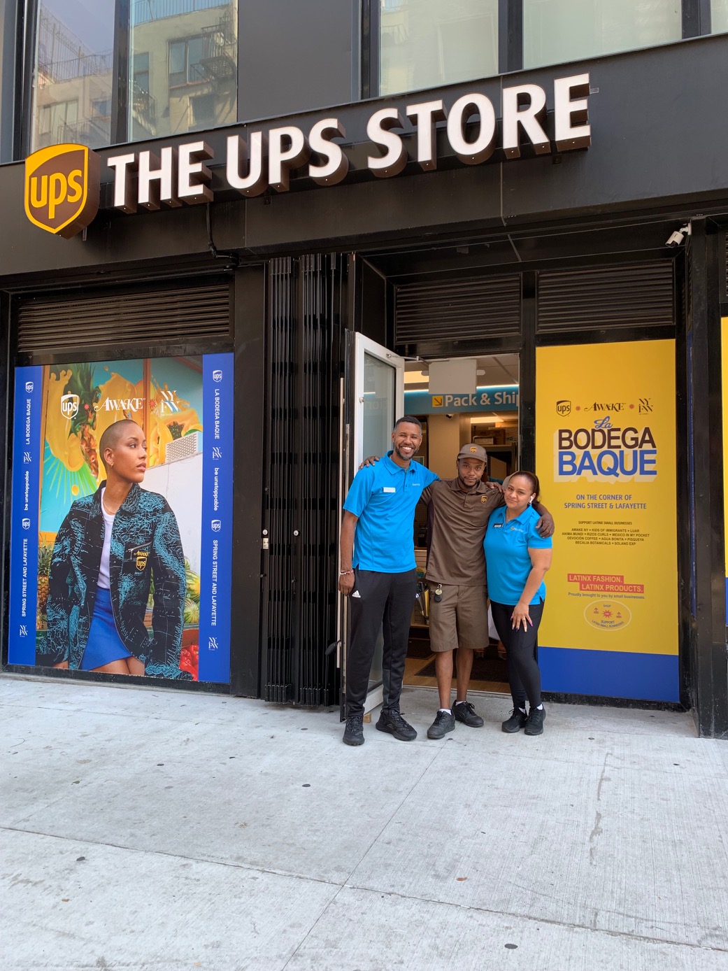 The UPS Store on Twitter: "When we heard @UPS would be hosting La Bodega Baque at #NYFW, we had ...