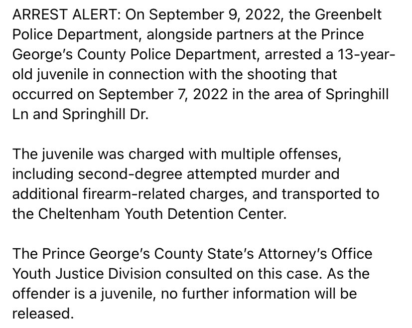 Greenbelt Police on Twitter: Greenbelt Police on Twitter: