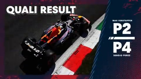 Oracle Red Bull Racing on Twitter: "Qualifying result #ItalianGP 🇮🇹 LEC, Max P2, SAI, Checo P4 ...